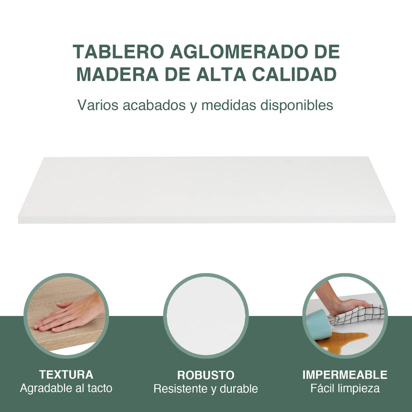 Tablero de madera para escritorio regulable - Tablakala